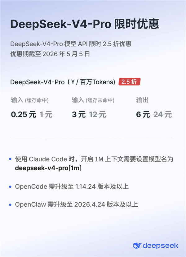DeepSeek API输入缓存价格降至首发价1/10 - AI快讯网-人工智能最新资讯